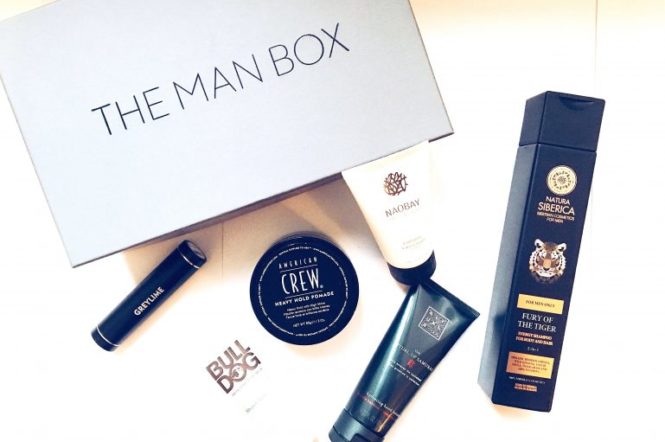 The Man Box : a beauty box for men – Plumedaure